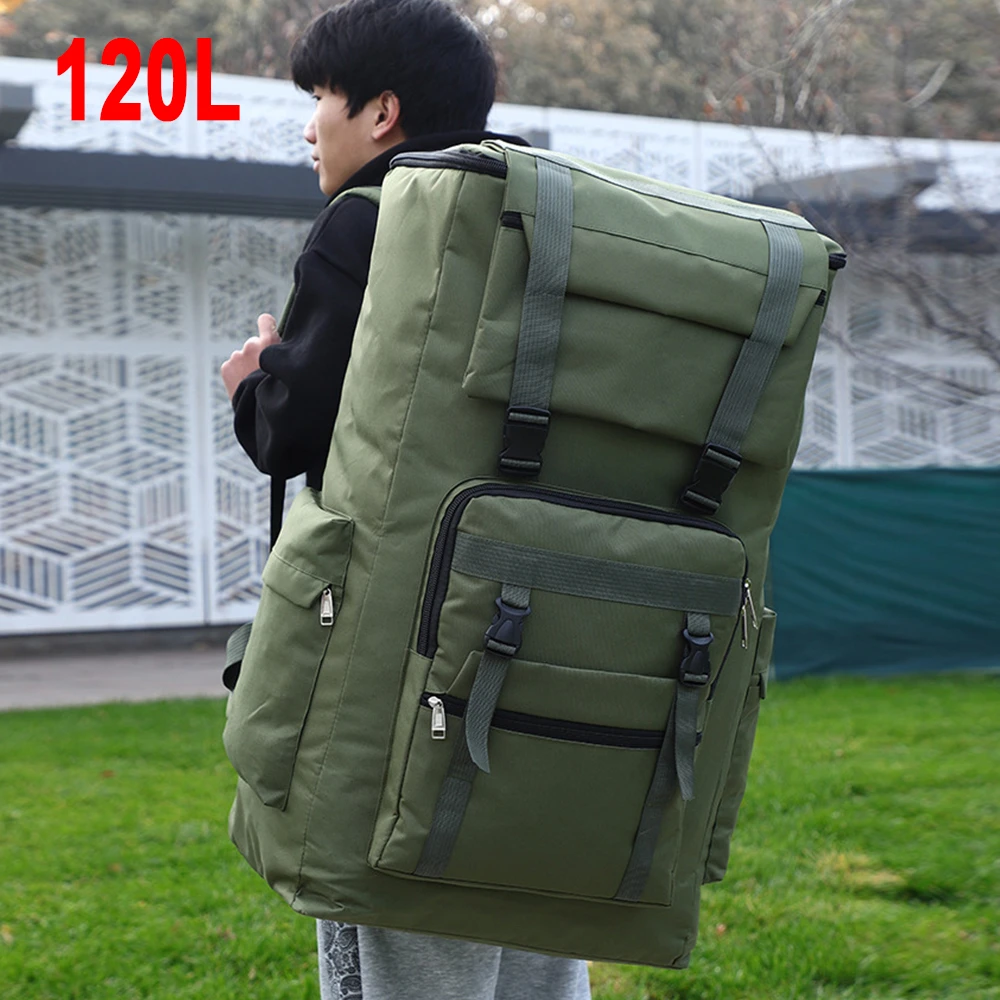 120l Large Military Bag Tactical Backpack Outdoor Waterproof Assault ...