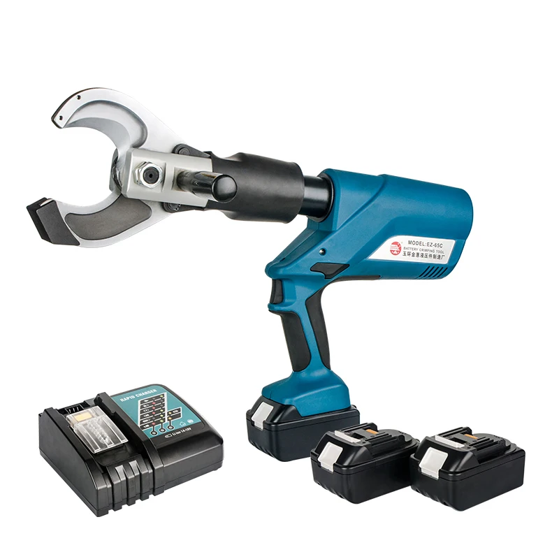 Ez-65c/105c Cordless Battery Powered Hydraulic Cable Cutter For Dia ...