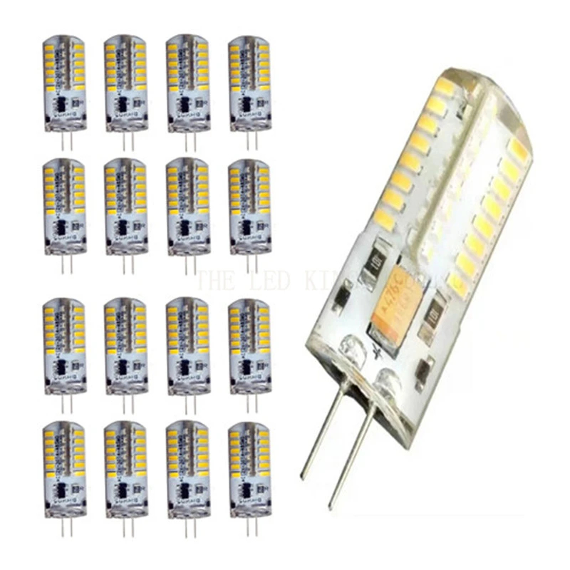 6-10x G4 Led Bulb Lamp Ac Dc12v Lampada Led Bulb Ac220v 3014 2835 Chip ...