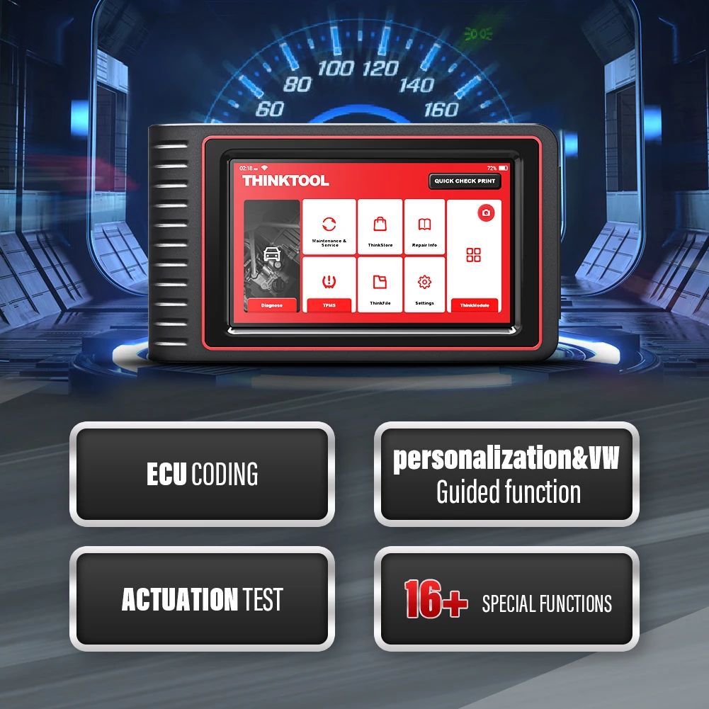 Купить Код читателей & сканеры Thinkcar Thinktool Full System bi ...