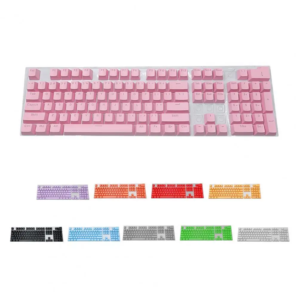 104Pcs-Keycaps-Anti-skid-Backlit-ABS-Keycaps-Two-Color-Injection ...