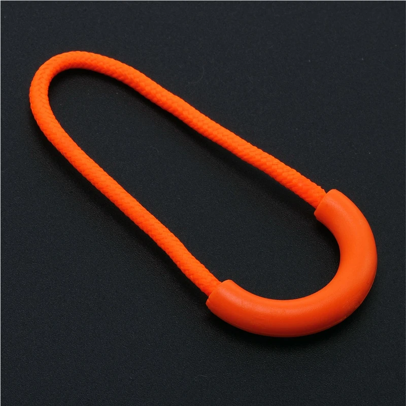1000pcs/pack Mix Colors U Shape Colorful Silicone Rubber Zipper Pull ...
