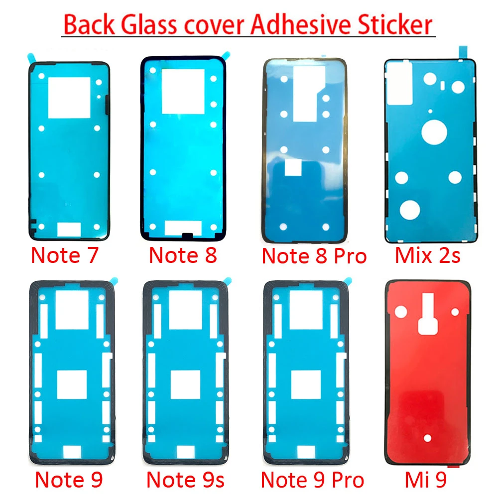 Back Glass Cover Adhesive Sticker Stickers Glue For Xiaomi Mi 9 9t 10t ...