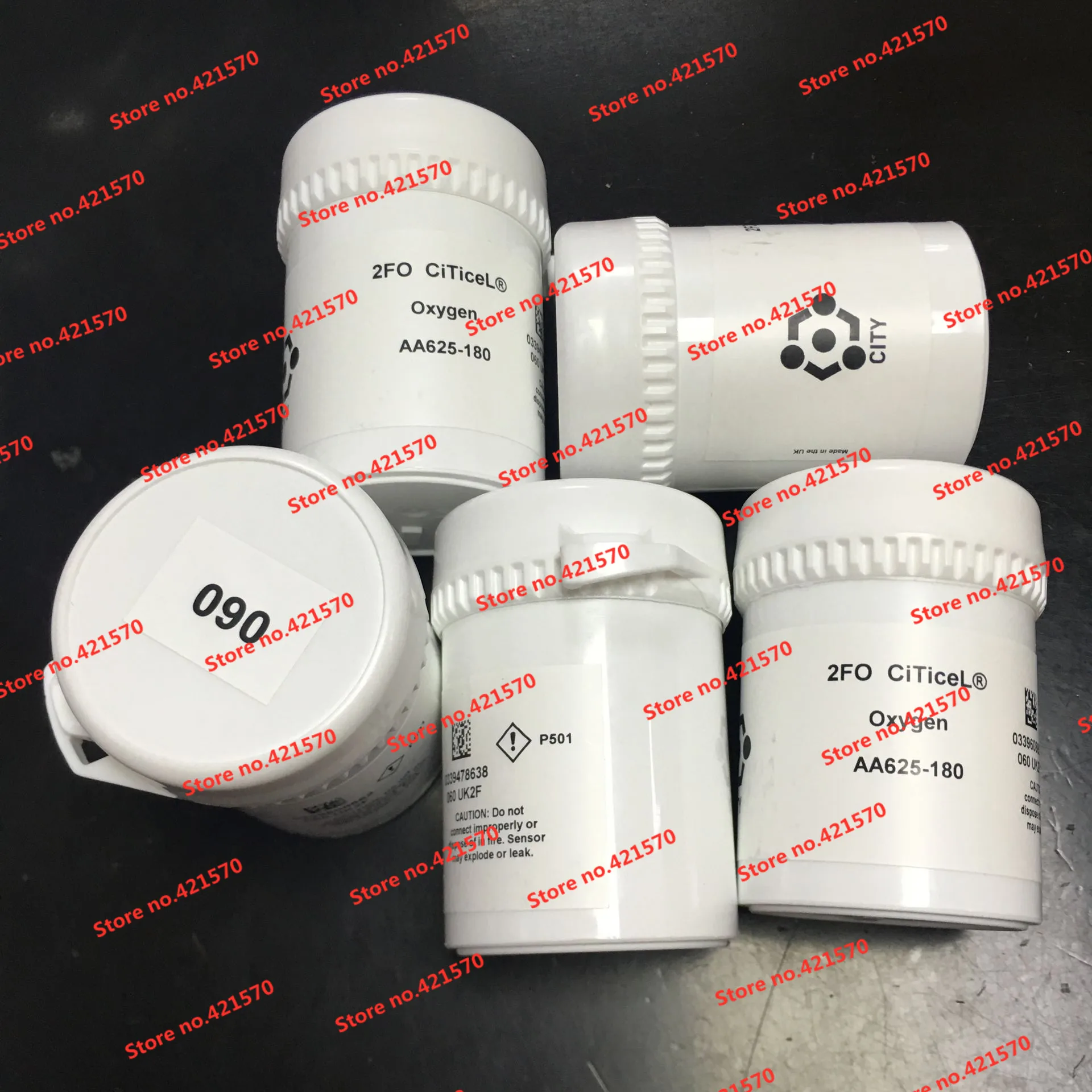 1PCS UK CITY 2FO CiTiceL oxygen AA625-180 O2 sensor 2FO OXYGEN CiTiceL ...