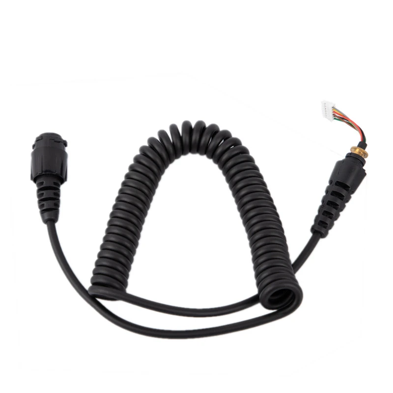 10pin Microfone Microfone Substituição Cabo Rmn5052a Para Motorola ...