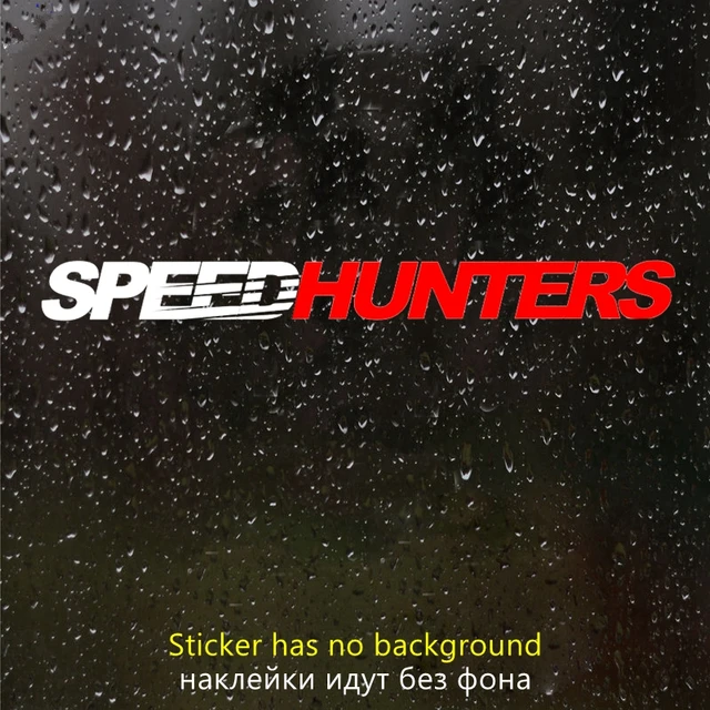 31626# Various Sizes Die-Cut Vinyl Decal For SPEED HUNTERS Car Sticker ...
