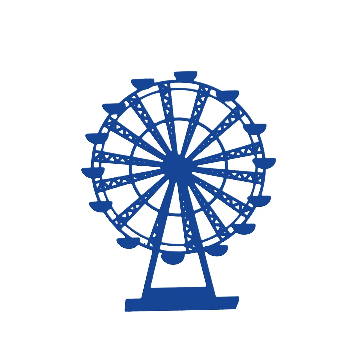 Ferris Wheel Silhouette Clip Art