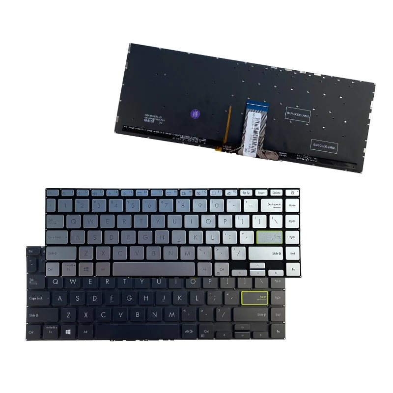 US/SP/RU keyboard for ASUS ZENBOOK UX434 UX434F UX434FA UX434FN ...