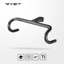 2022 Lexon Carbon Rennrad Integrierte Lenker 28,6mm Straße Fahrrad Bar ...