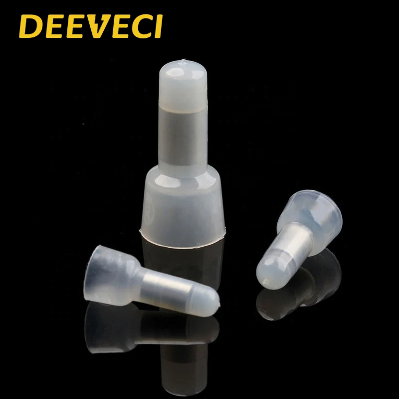 100 PCS Closed-End Wire Connectors Crimp Caps Electrical Cable ...