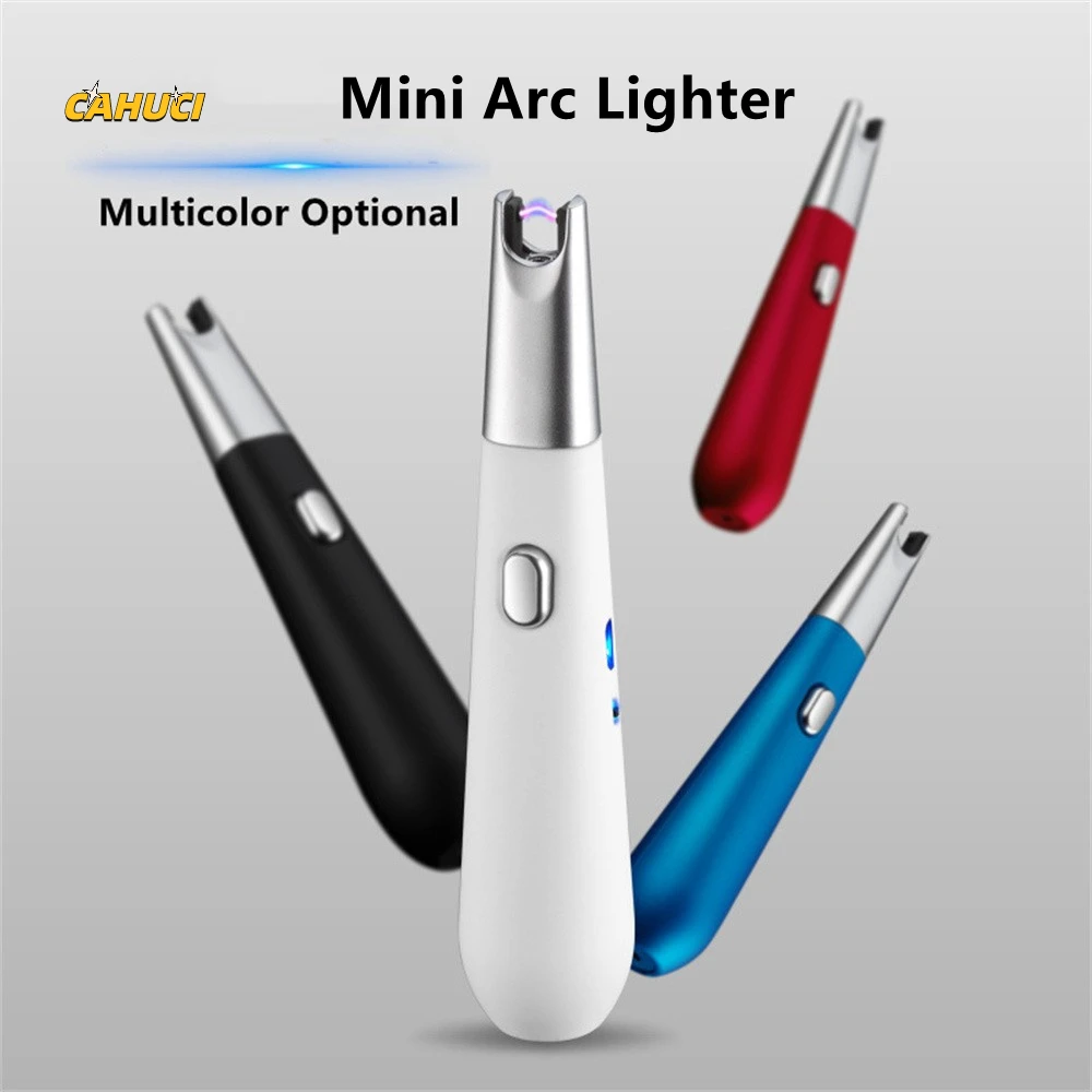 Electric Mini Arc Bbq Lighter Usb Windproof Flameless Plasma Ignition ...