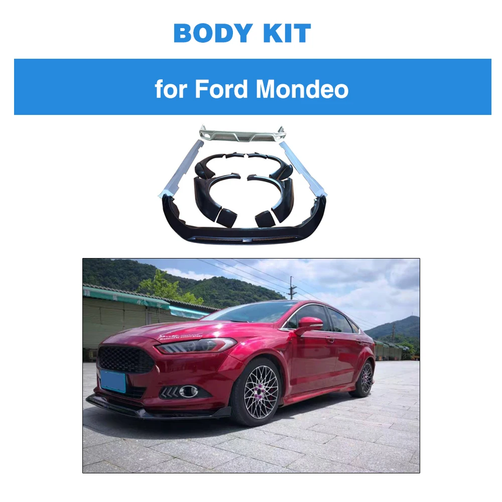 ABS Body kits Front Bumper Lip Splitters Rear Bumper Diffuser Side ...