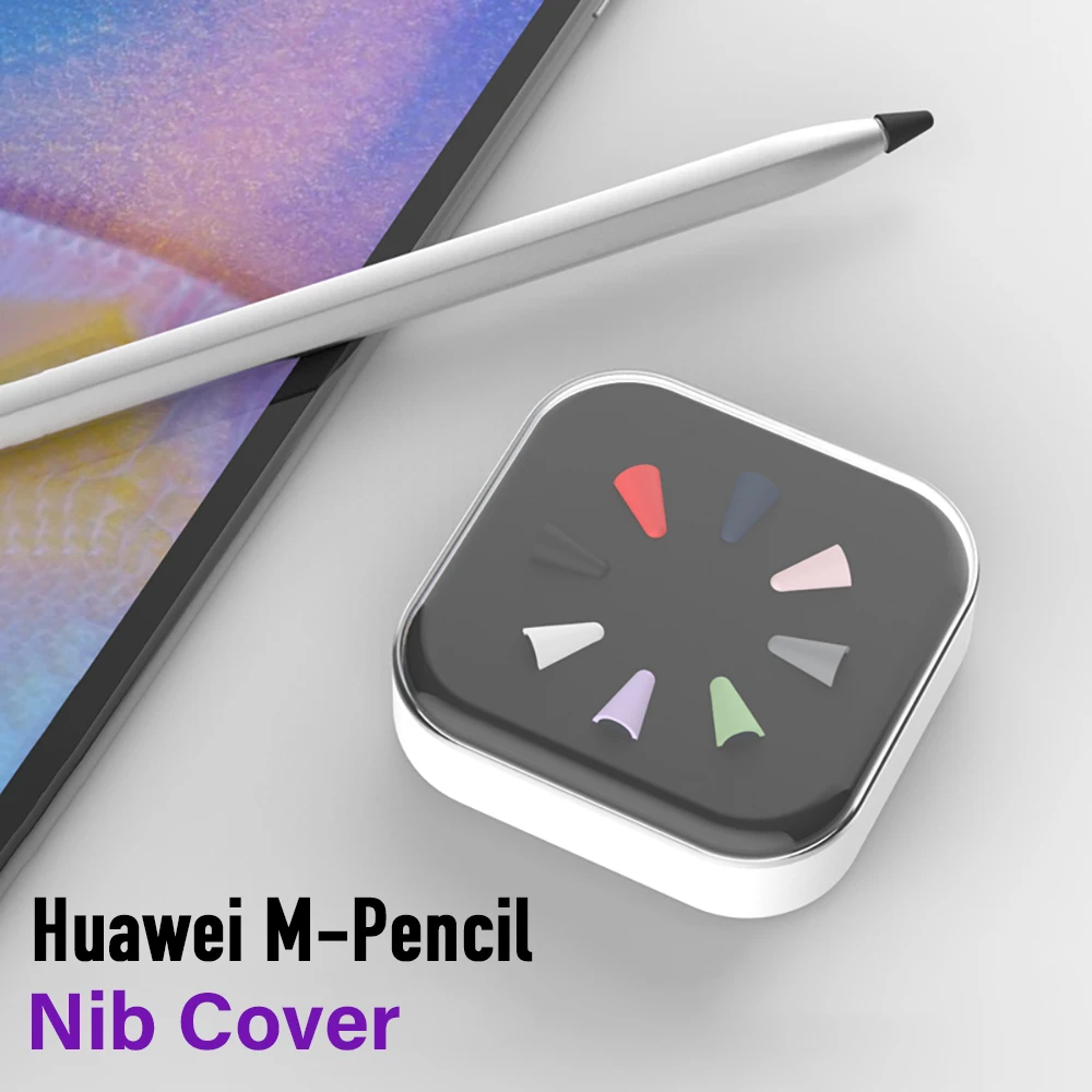 8pcs-TPU-Soft-Silicone-Protective-Tip-Cover-For-Huawei-M-Pencil-Tablet ...