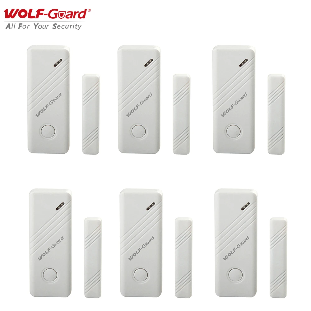 Wireless Door Window Sensors | Wireless Window Contact Sensor - 6 X ...