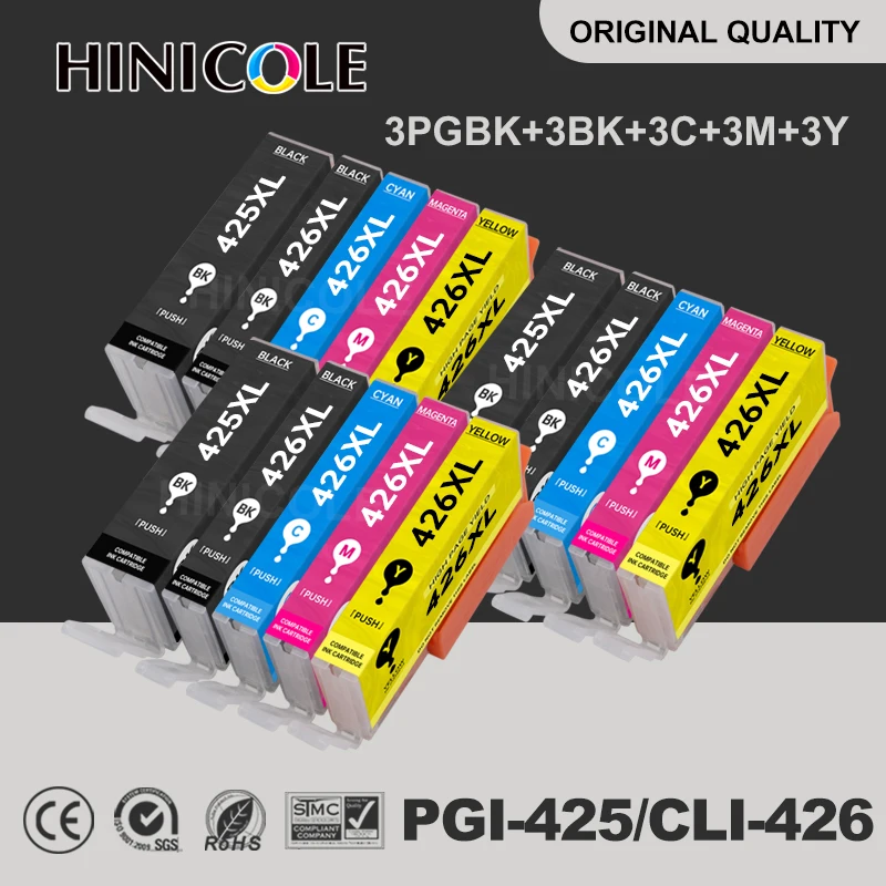PGI 425 CLI 426 Full Ink Cartridge For Canon PGI 425 CLI 426 PIXMA ...