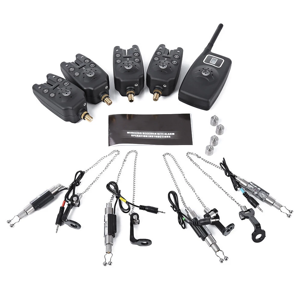 Wireless Fishing Siren On The Fishing Rod Fish Bite Alarm Electronic ...