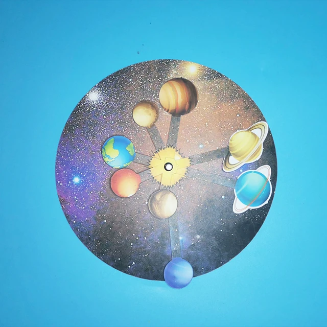 Paper Solar System Mobile