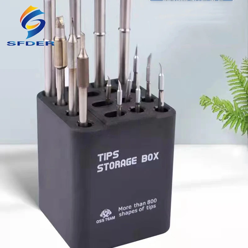 Oss W118 Storage Box For Heating Element Soldering Iron Tips T12 Jbc ...