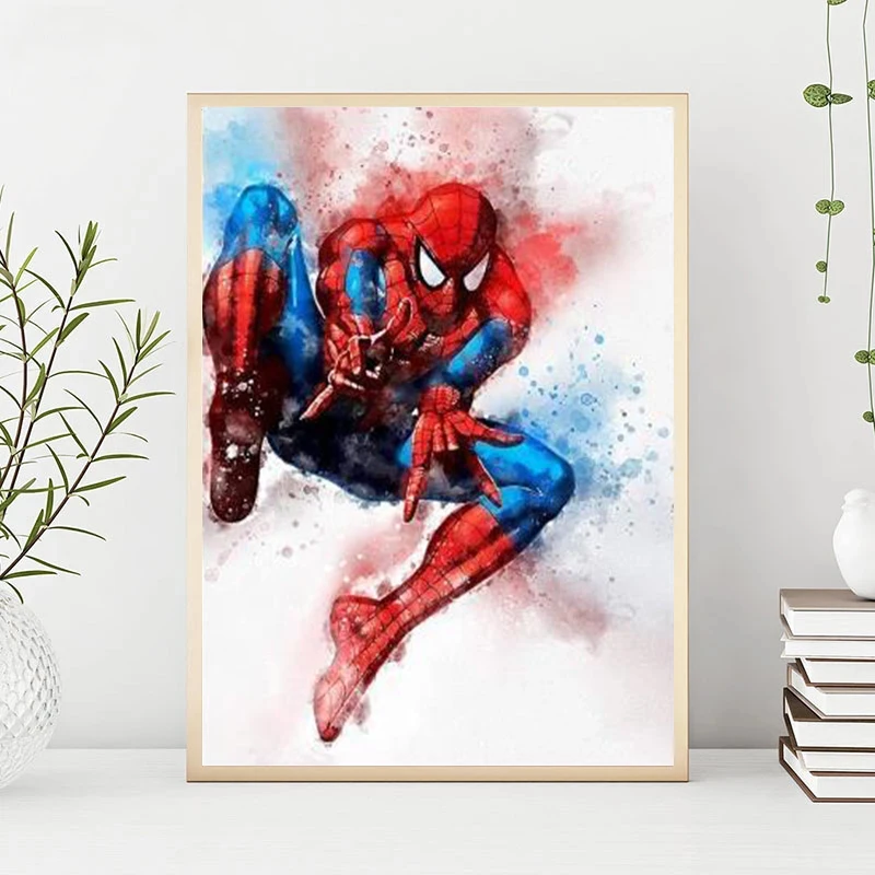 Spider Man Abstract Art