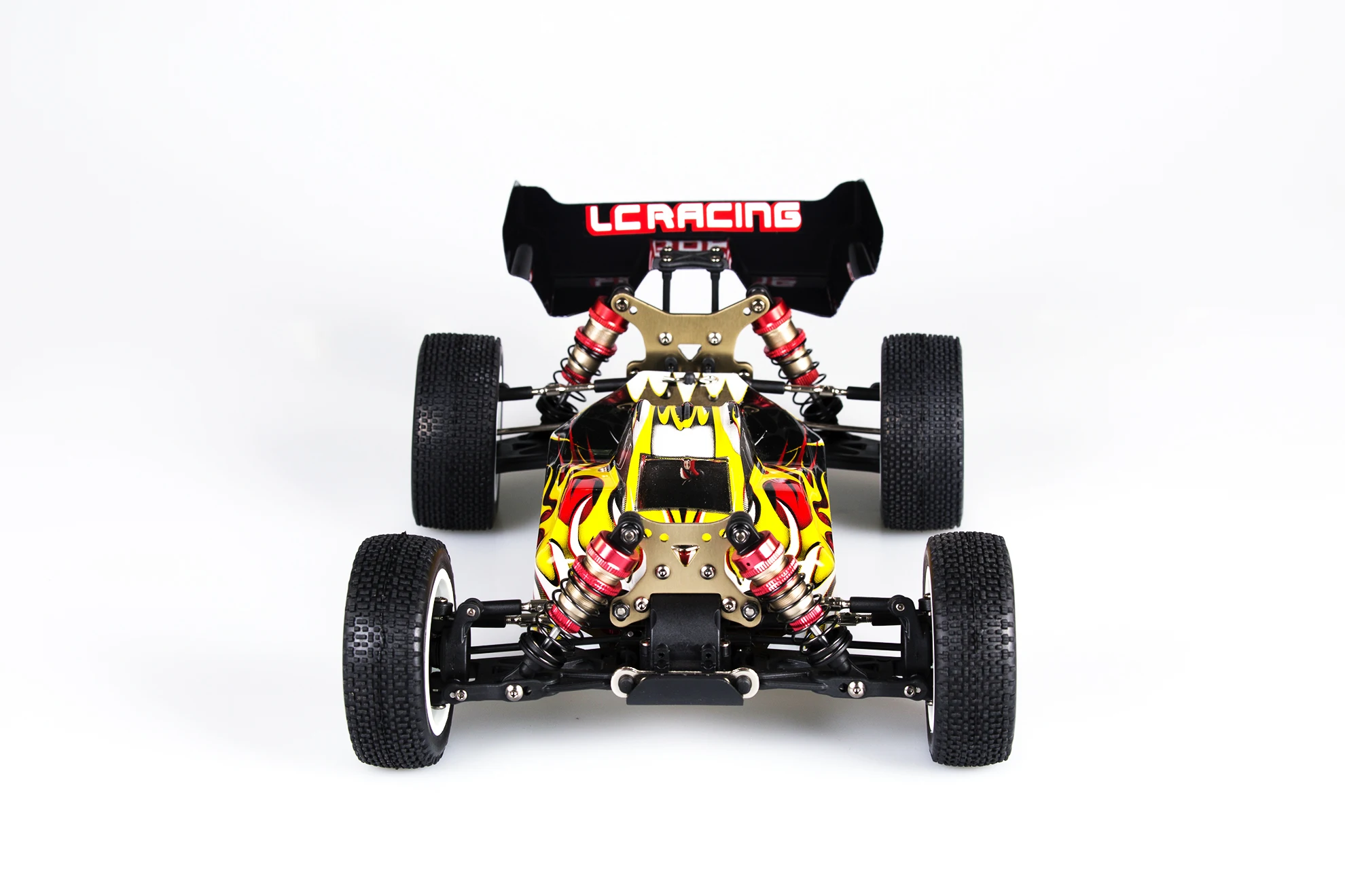 LC RACING 1:14 4WD RC รถ Mini Brushless Buggy โลหะ RTR Off Road # EMB ...