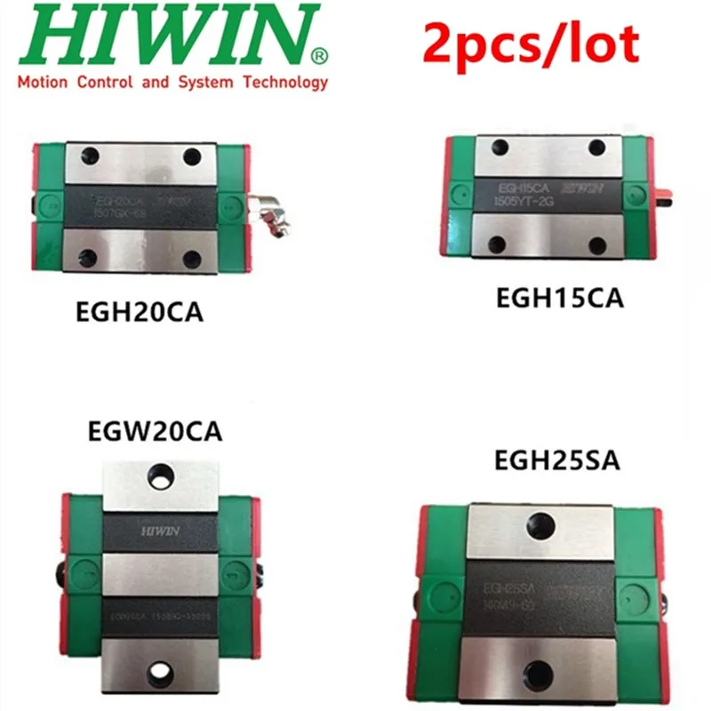2pcs Original HIWIN EGH15CA EGH15SA EGW15CA EGH20CA EGH20SA EGW20CA ...