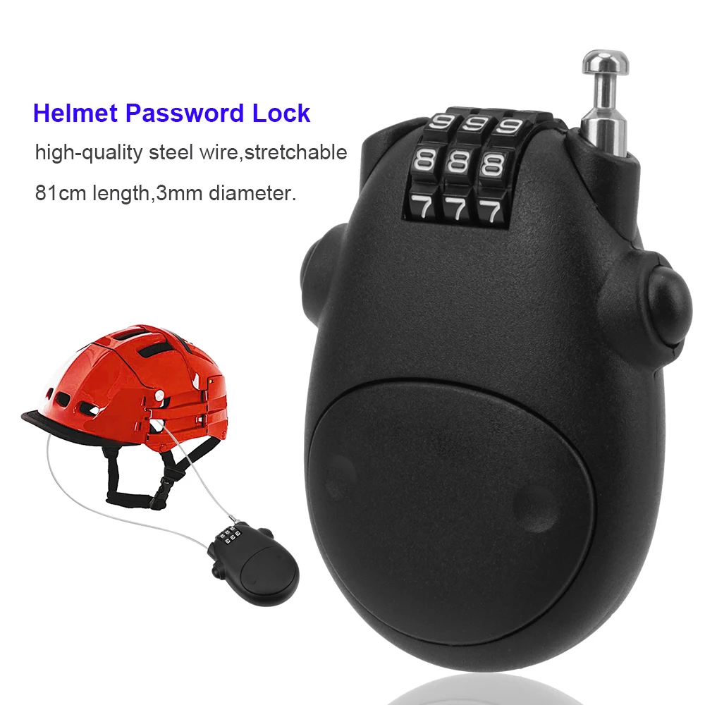 With-81CM-Steel-Rope-Motorcycle-Helmet-Code-Locks-Anti-theft-Bicycle ...