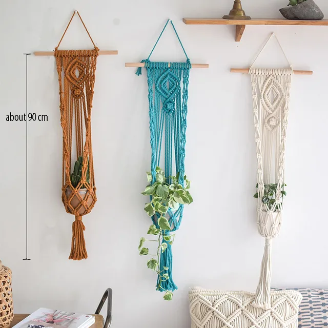 Hanging Macrame Plant | Macrame-design.com