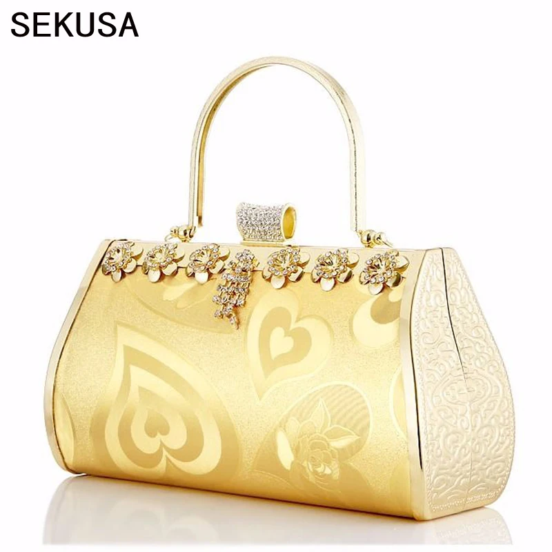 Metal-golden-clutches-bridal-handbags-for-bucket-diamonds-party-dinner ...
