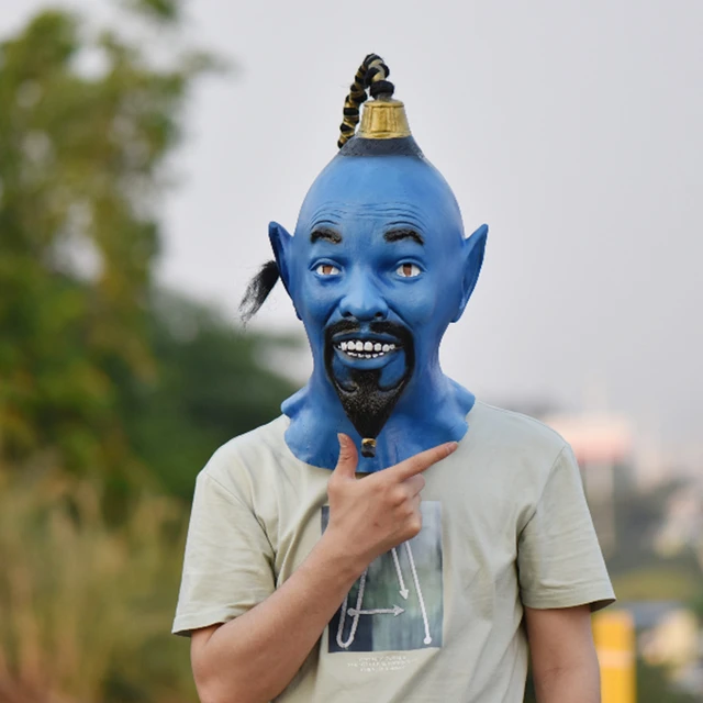 Blue Genie Costume