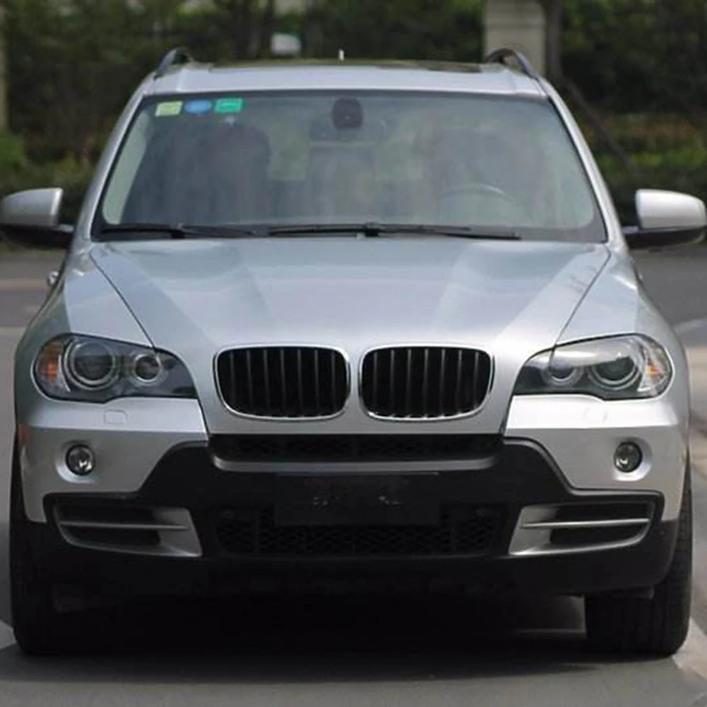 注目の フォグライト ペアフロントバンパーフォグライトグリルグリルフィットBMW X5 E70 2007-2010 SG Pair Front ...