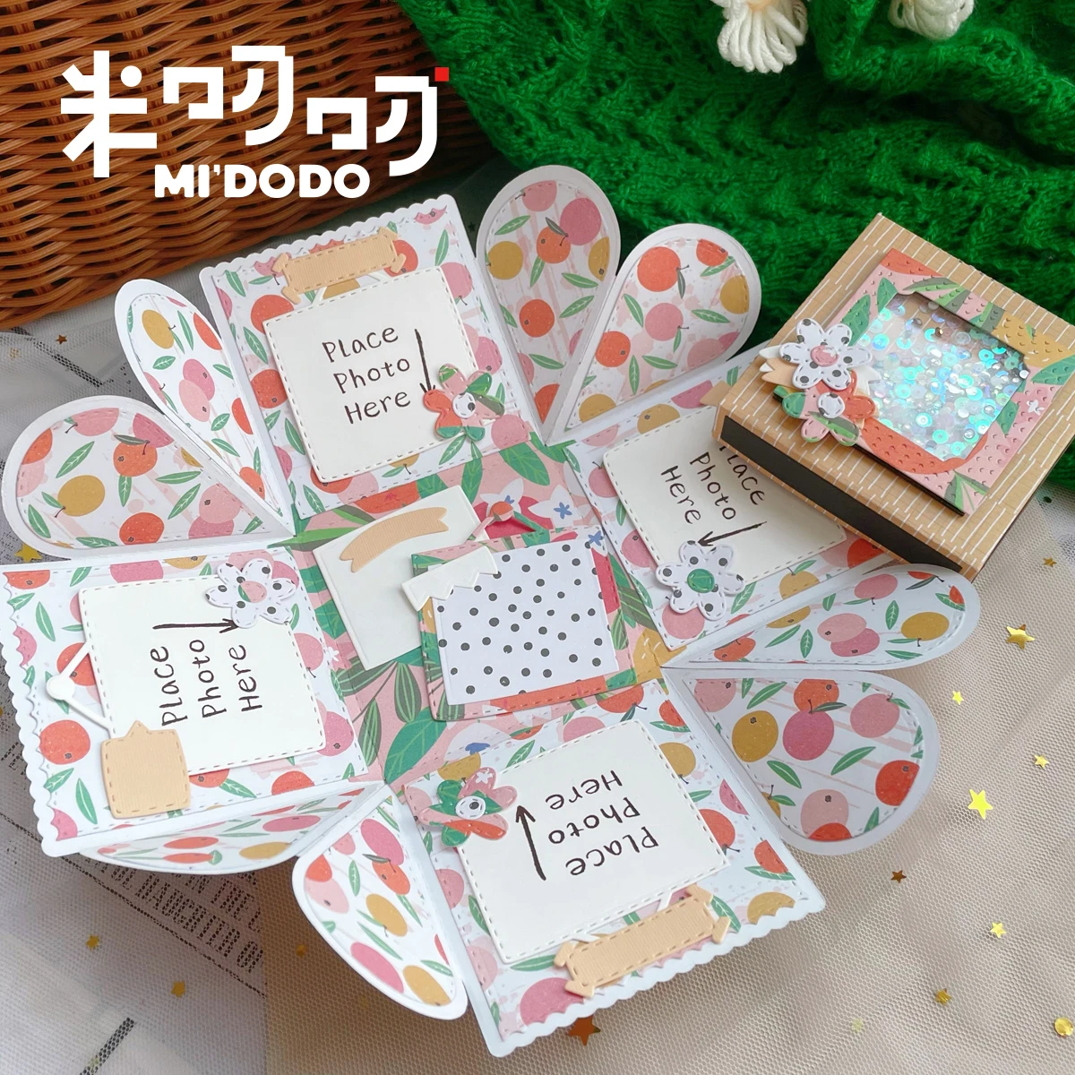 3 1/8 Inch Explosion Box Cutting Dies 2021 for Scrapbooking Dies Memory ...