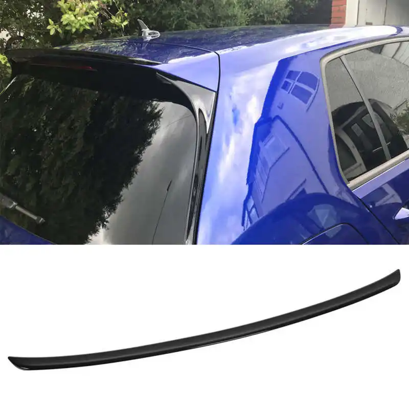 Gloss-Black-TCR-Rear-Roof-Spoiler-Wing-Extension-Replacement-for-MK7 ...