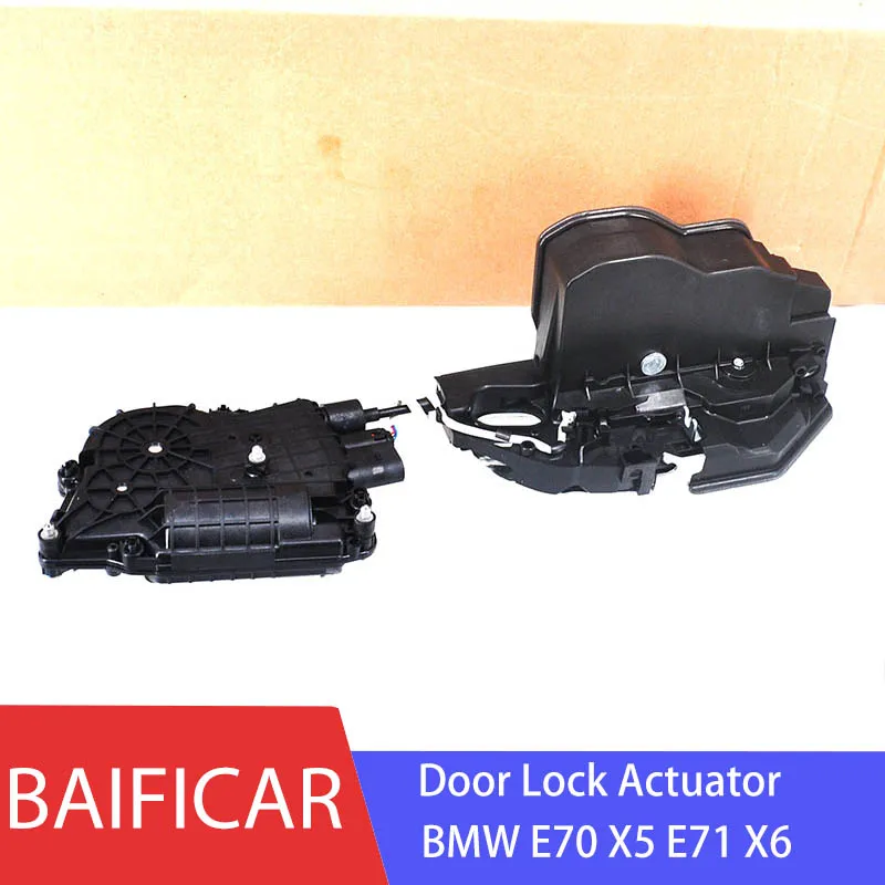 Baificar 앞뒤 도어 래치 잠금 액추에이터 모터, BMW E70 X5 E71 X6 용 소프트 클로즈 51217315019 ...