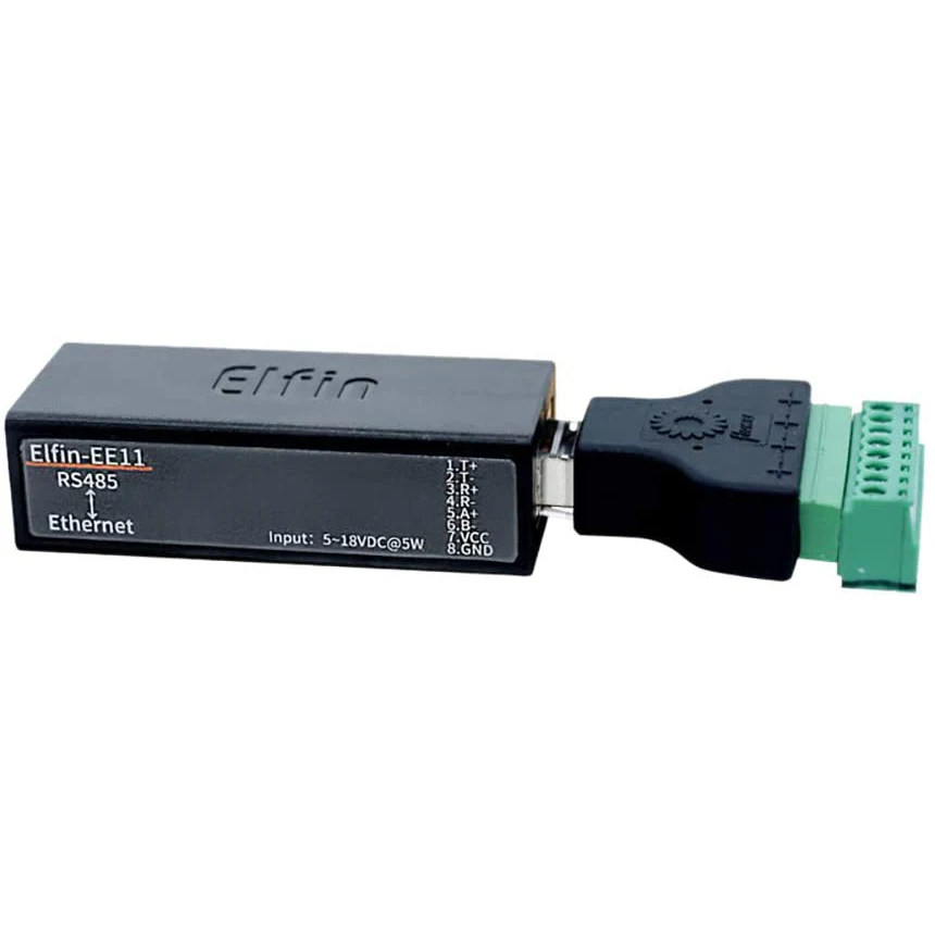 Rs485 Serial Server Port to Ethernet Module Support Elfin Ee11 TCP/IP Telnet Modbus TCP Protocol ...