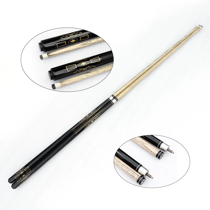 Promotion Gift Snooker Billiard wooden Cue Stick 58inch, 1/2 PC Middle ...