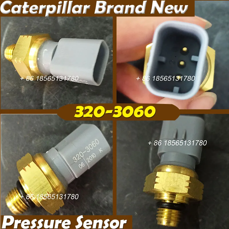 320-3060 Oil Pressure Sensor 3203060 for Caterpillar Excavator E320D ...