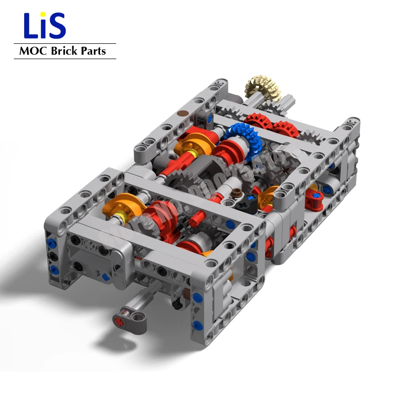 Technology Mechanical Group Engine Sequential Gearbox 6 Speeds +R+N ...