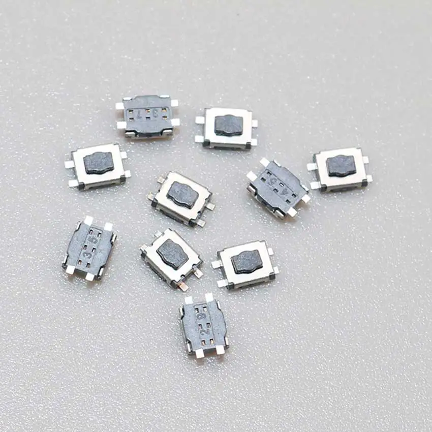 Cltgxdd 10PCS/Lot 3.5*3*1.8 4Pin SMD 4 Legs Micro Switch For Citroen C1 ...