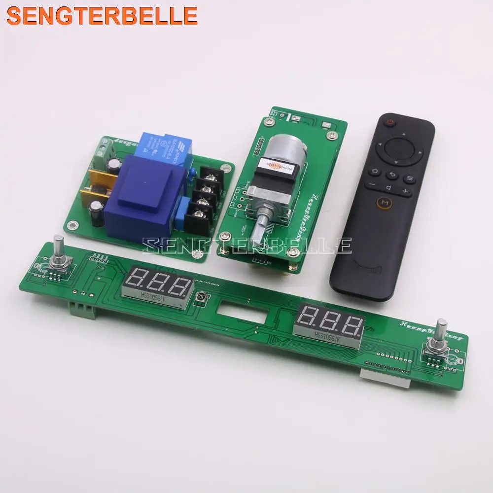 Hifi Motor Potentiometer Remote Volume Control Board 4 Input 1 Output ...