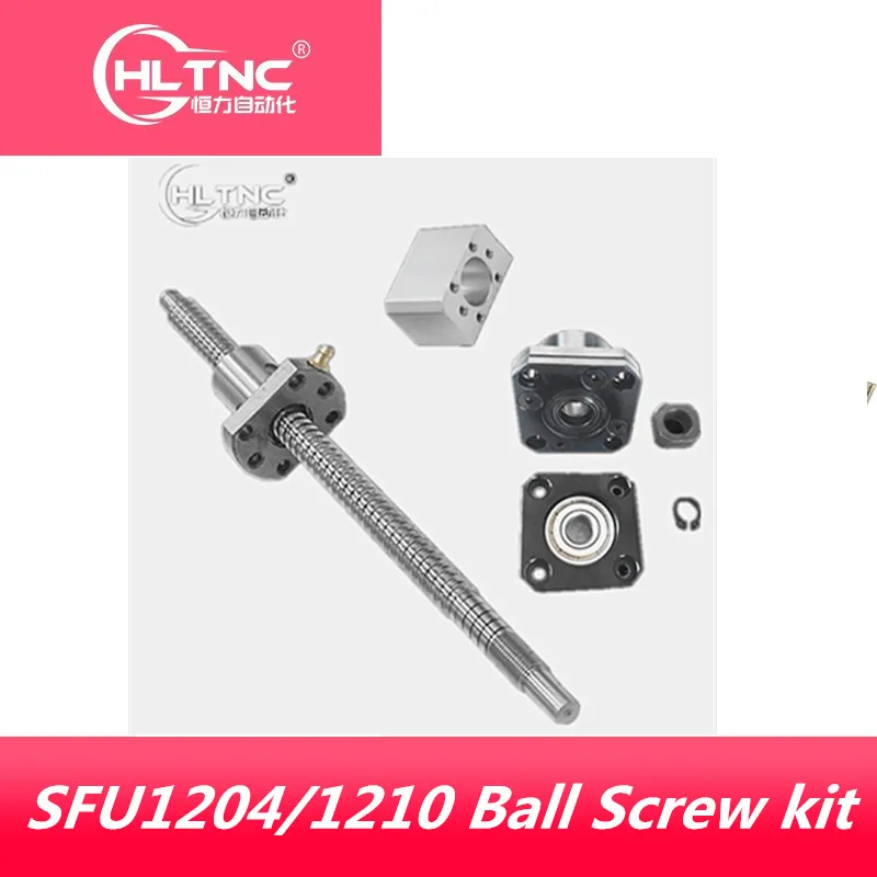 2020 promotion high quality C7 ball screw SFU1204/1210 with BK/BF10 ...