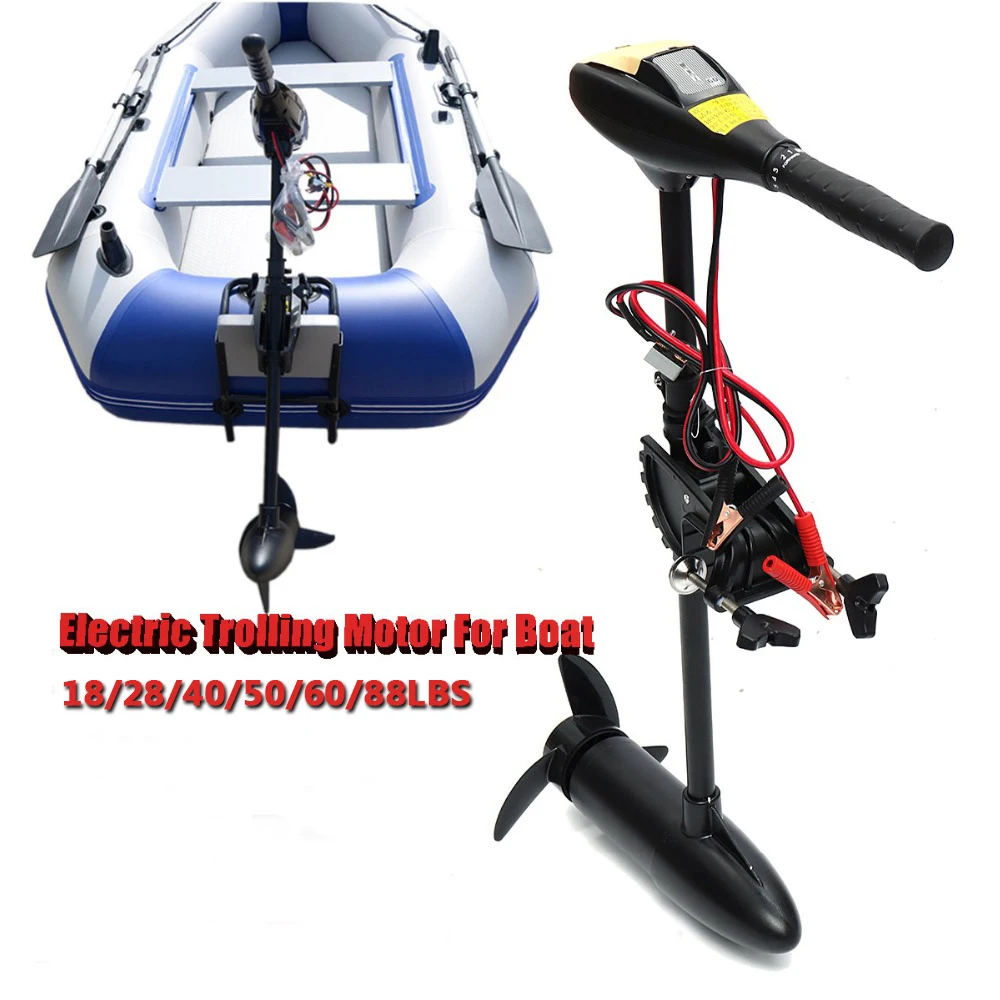 18lbs a 88lbs barco motor elétrico de potência múltipla barco inflável ...