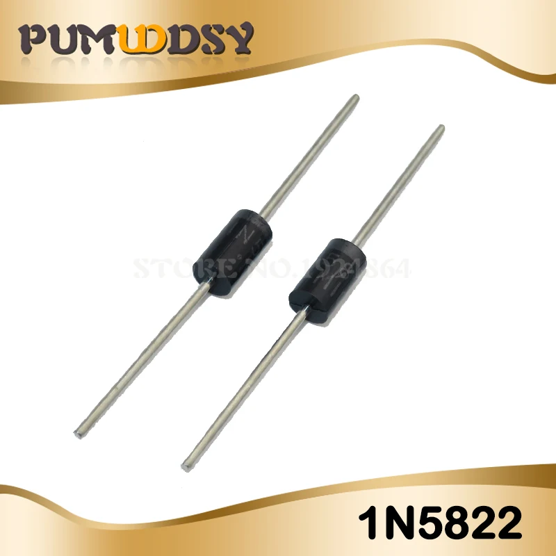 20PCS 1N5822 IN5822 Schottky Diode 3A 40V DIP-in Integrated Circuits ...