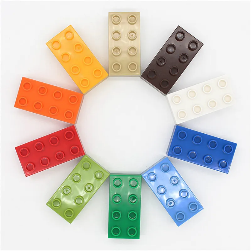 Marumine Big Bricks 2x4 Classic Block 30pcs/lot Classic Set Education ...