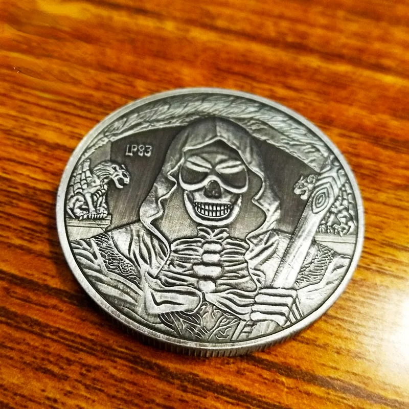 European-and-American-Embossed-Halloween-Skeleton-Dark-Knight ...