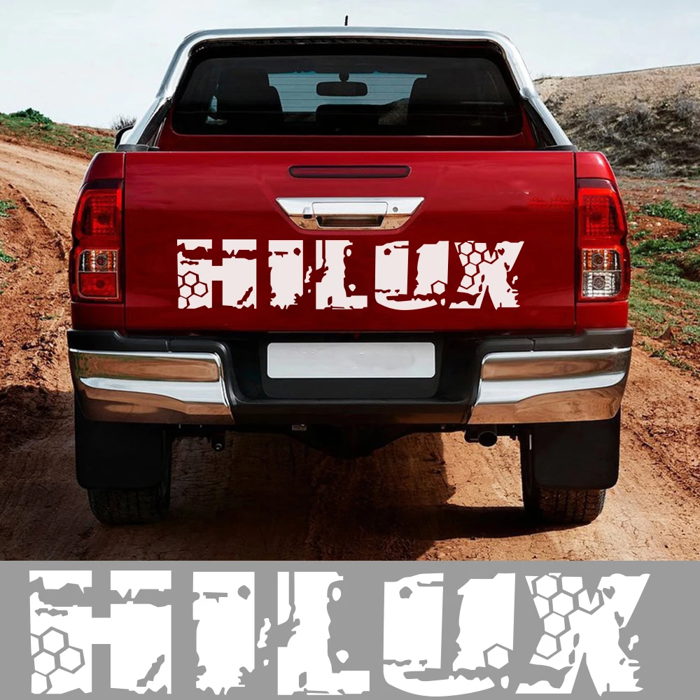 Car-Stickers-Pickup-Rear-Tailgate-Decal-For-Toyota-Hilux-Revo-Vigo ...