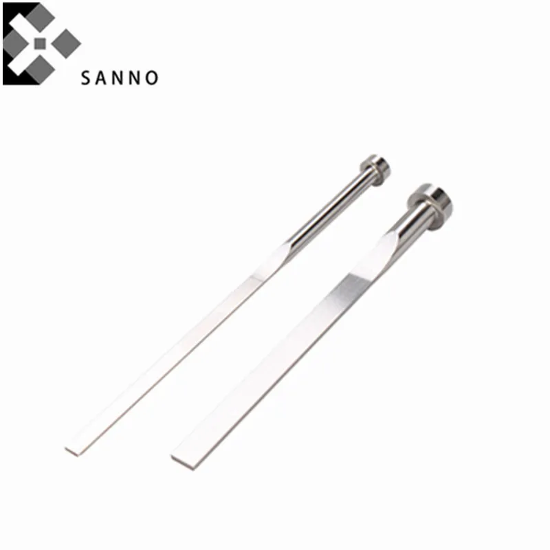 10pcs-65Mn-Square-Ejector-Pins-Tail-2mm-Thick-Precision-Mold-Component ...