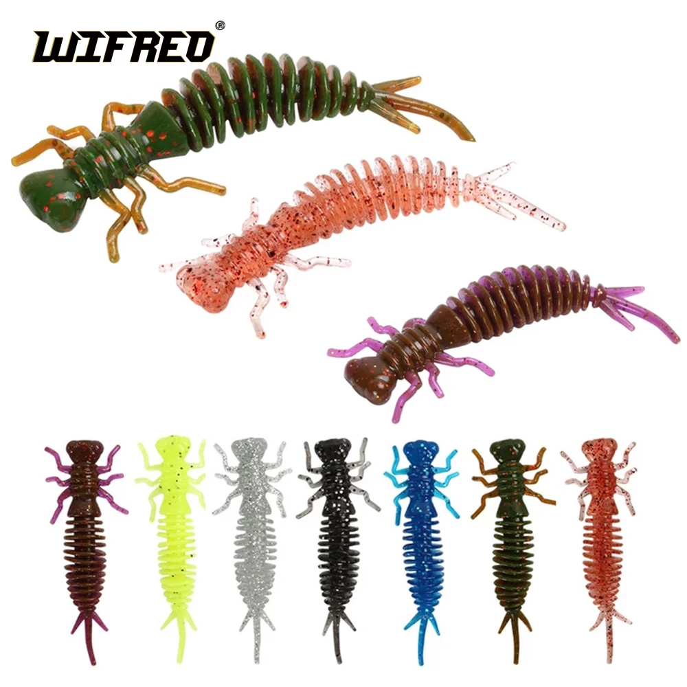 Fishing Insect Imitation Lures | Fishing Bait Larva Dragonfly | Larva ...