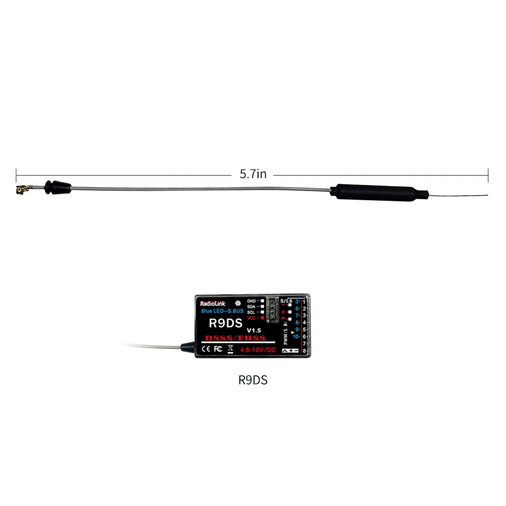R9ds Receiver Antenna | Radiolink Antenna | Parts Accs - R9ds 10ch 2 ...