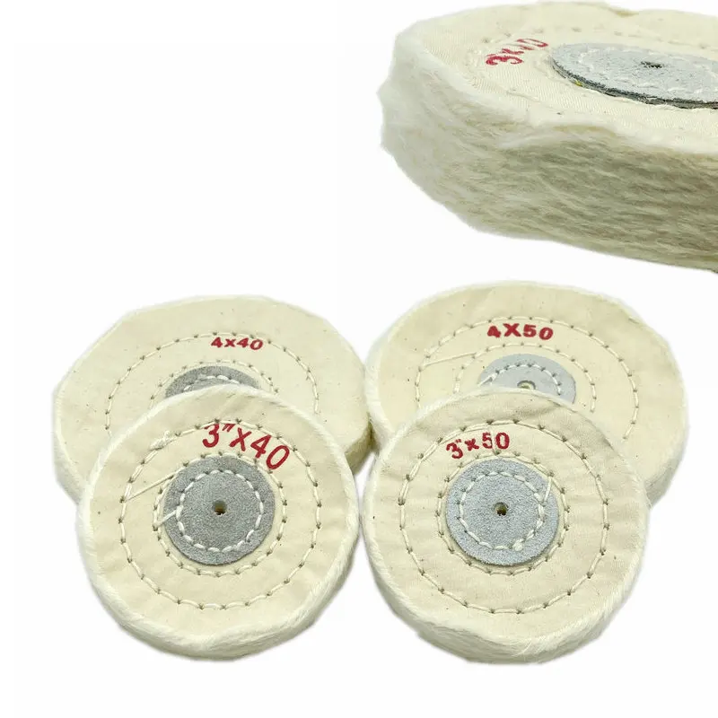 Cotton-Polishing-Wheel-Cloth-Buffing-Wheel-Arbor-Buffer-Mirror-Polish ...