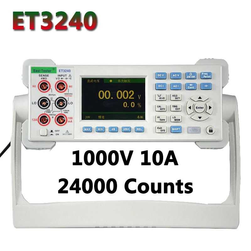 Desktop Multimeter Et3240 Automatic 22000 Counts Digital Multimeter ...